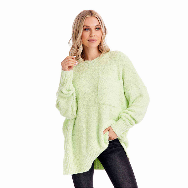 Lime Rome Chenille Sweater by Mudpie – Lemons and Limes Boutique