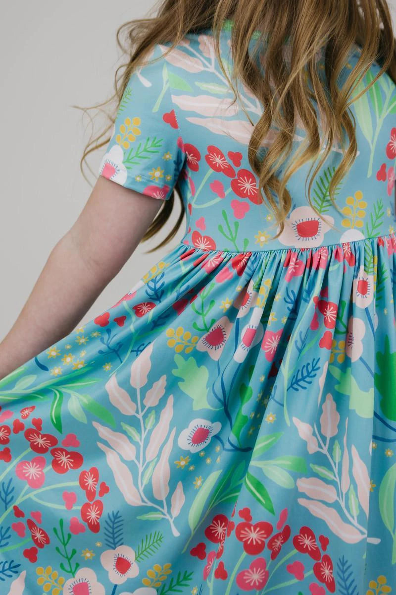 Spring Breeze S/S Twirl Dress – Lemons and Limes Boutique